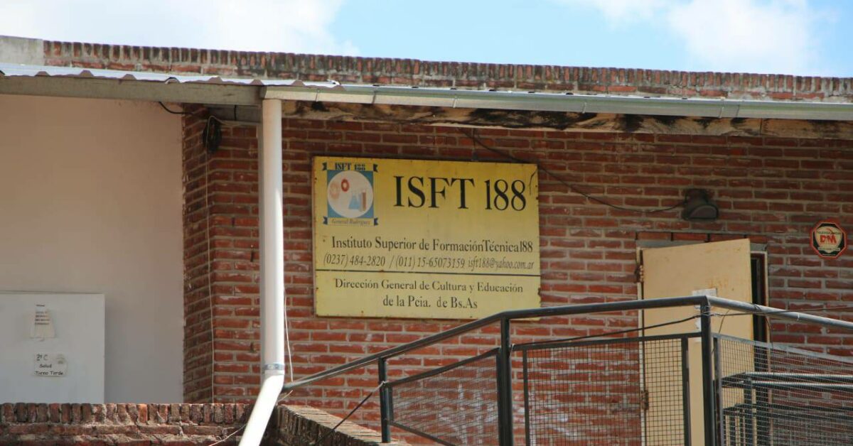 El ISFT Nº 188 de General Rodríguez sumó dos nuevas carreras